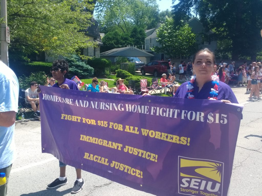 seiu banner - Wisconsin